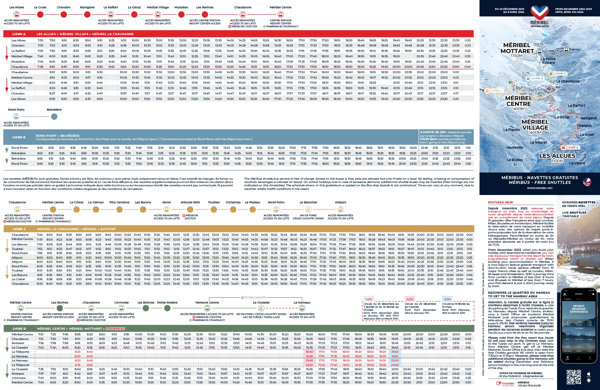 Free Méribus Shuttle - Méribel