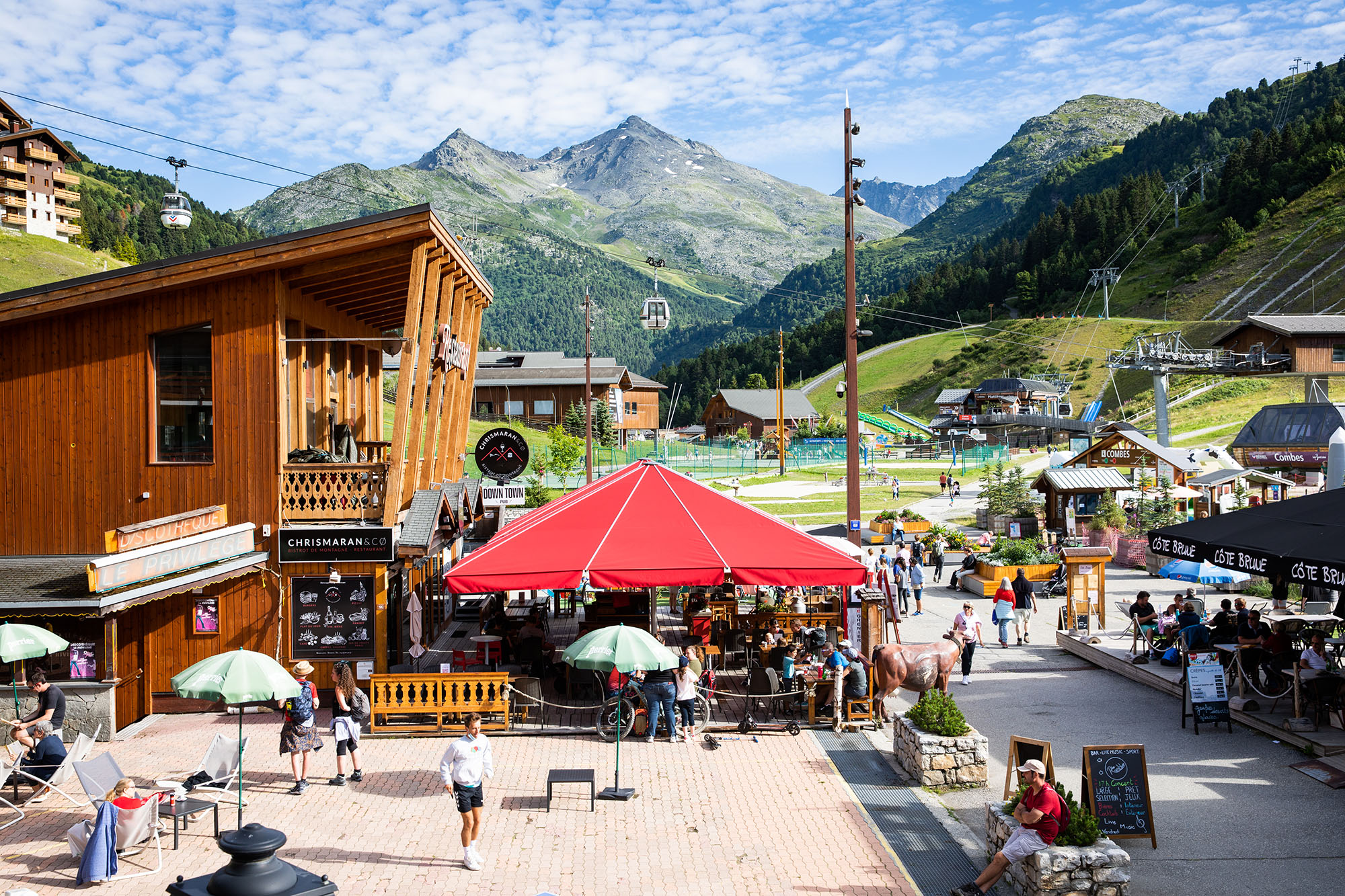 Les quartiers, Méribel les 3 Vallées : vacances et week end ski Alpes